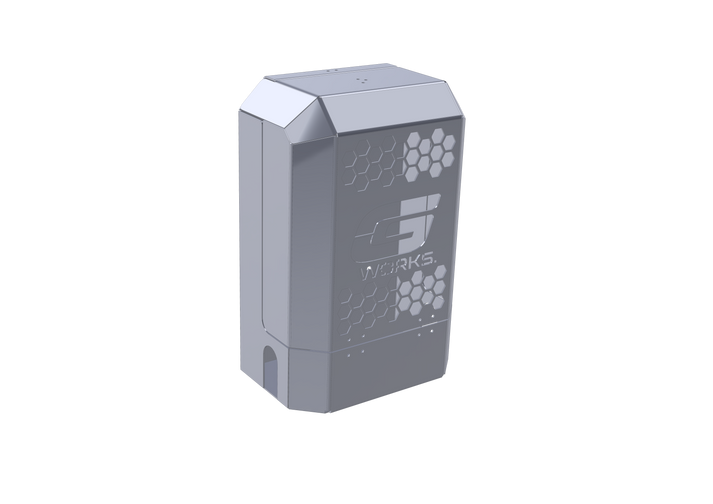 Gworks Lockable Jerry Can Holder – Heavy-Duty 3mm Aluminium Jerry Can ...